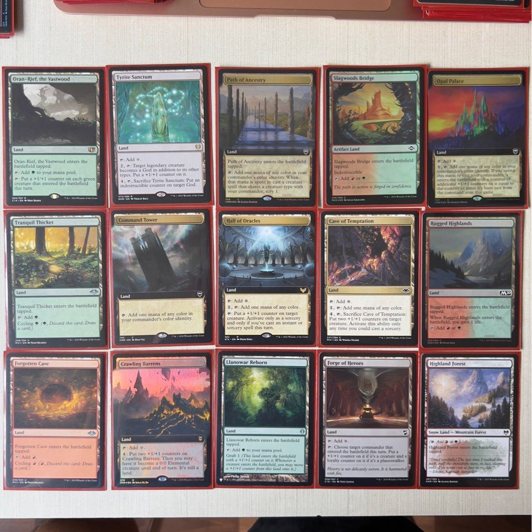 MTG - Red Green Commander Deck, Hobbies & Toys, Toys & Games on Carousell
