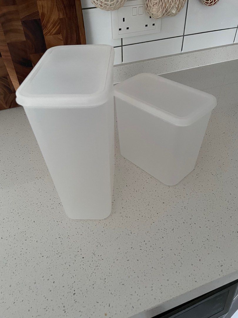 MUJI Flour Container - 2.2L & 1.5L (Multiple), Furniture & Home Living ...