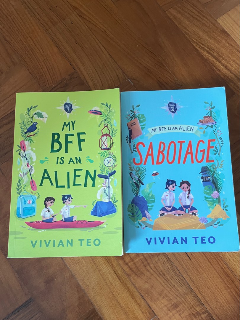 My BFF is an Alien Book 1/2, Hobbies & Toys, Books & Magazines, Fiction ...