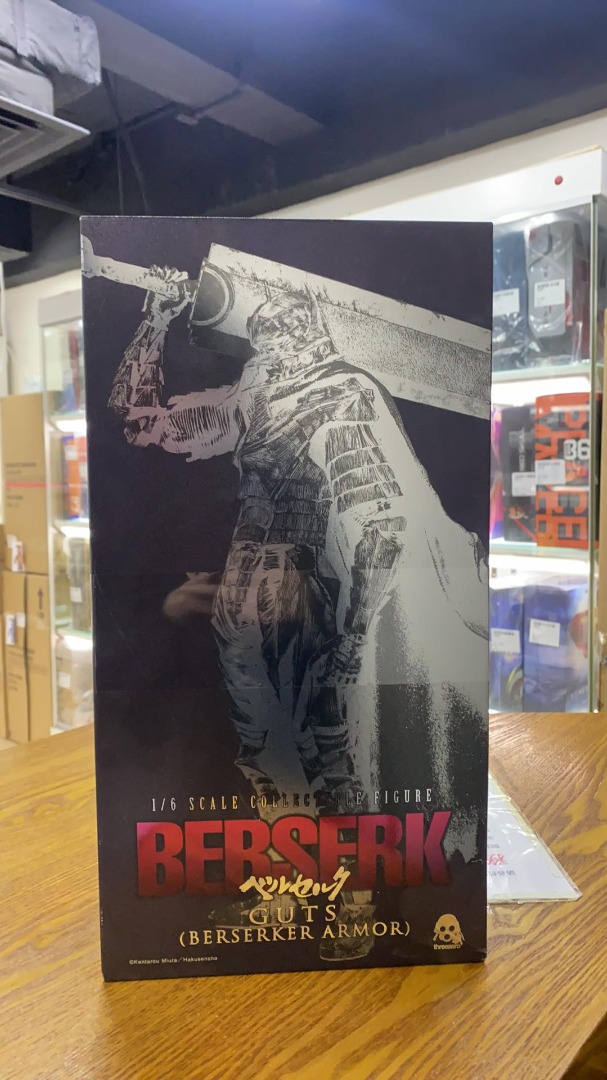 (N)開封品 斷手 Threezero Berserk Guts Berserker Armor 烙印戰士 格斯, 興趣及遊戲, 玩具 & 遊戲類 - Carousell