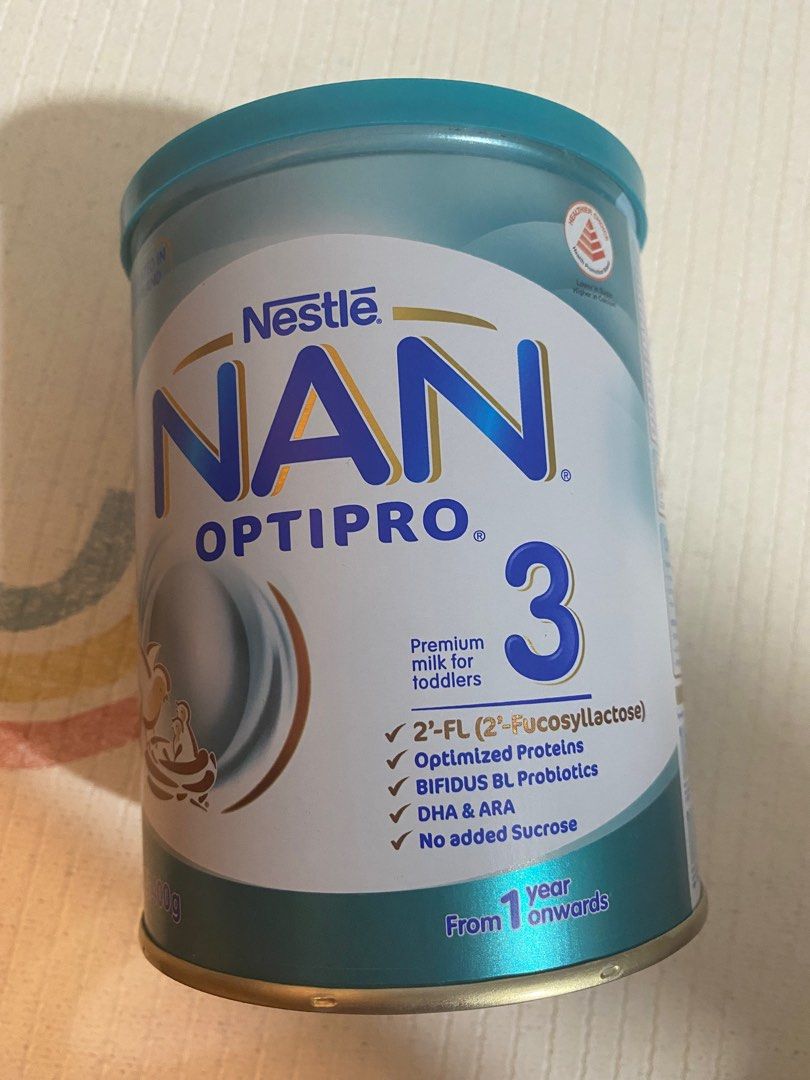 NAN OPTIPRO milk powder 400g - stage 3, Babies & Kids, Nursing ...