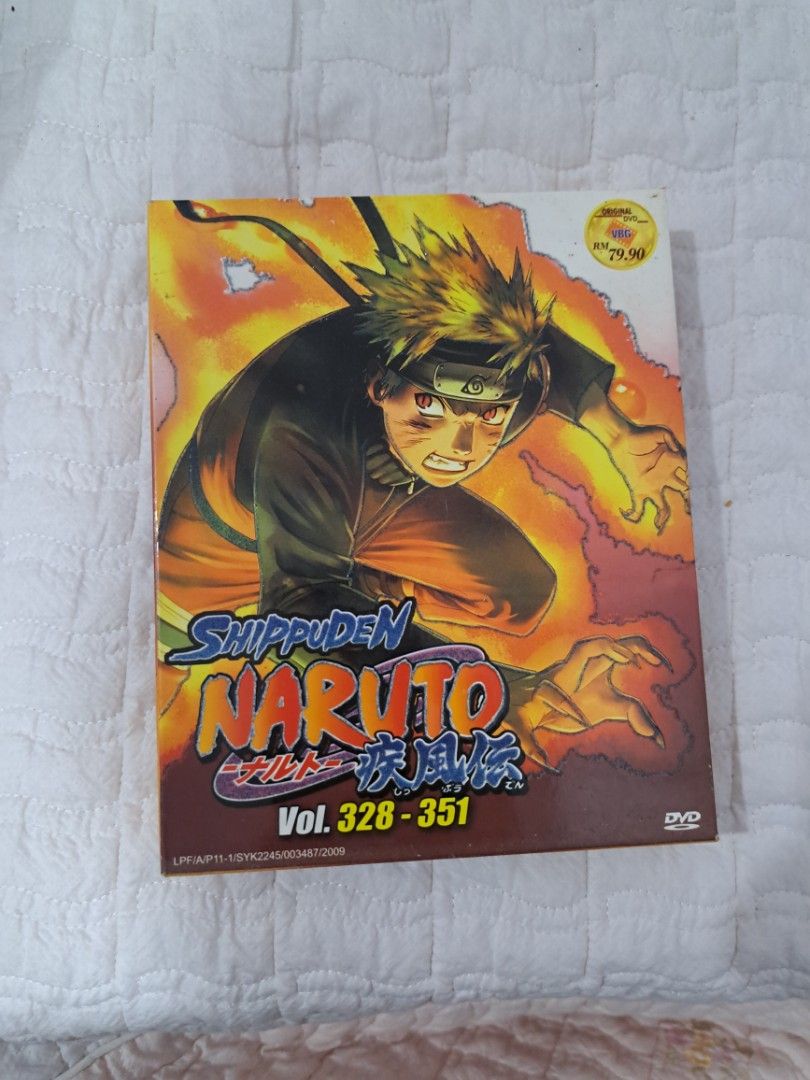 Naruto Shippuden Dvds, Hobbies & Toys, Music & Media, CDs & DVDs on Carousell