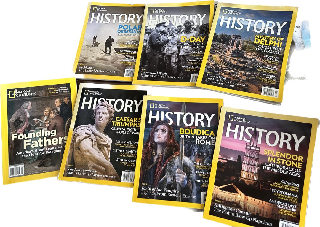 National Geographic History magazines, Hobbies & Toys, Books ...