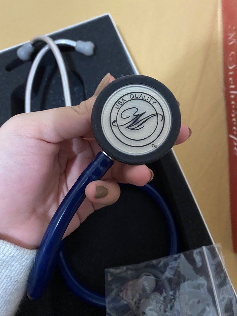 Navy Blue Stethoscope, Health & Nutrition, Medical Supplies & Tools on ...