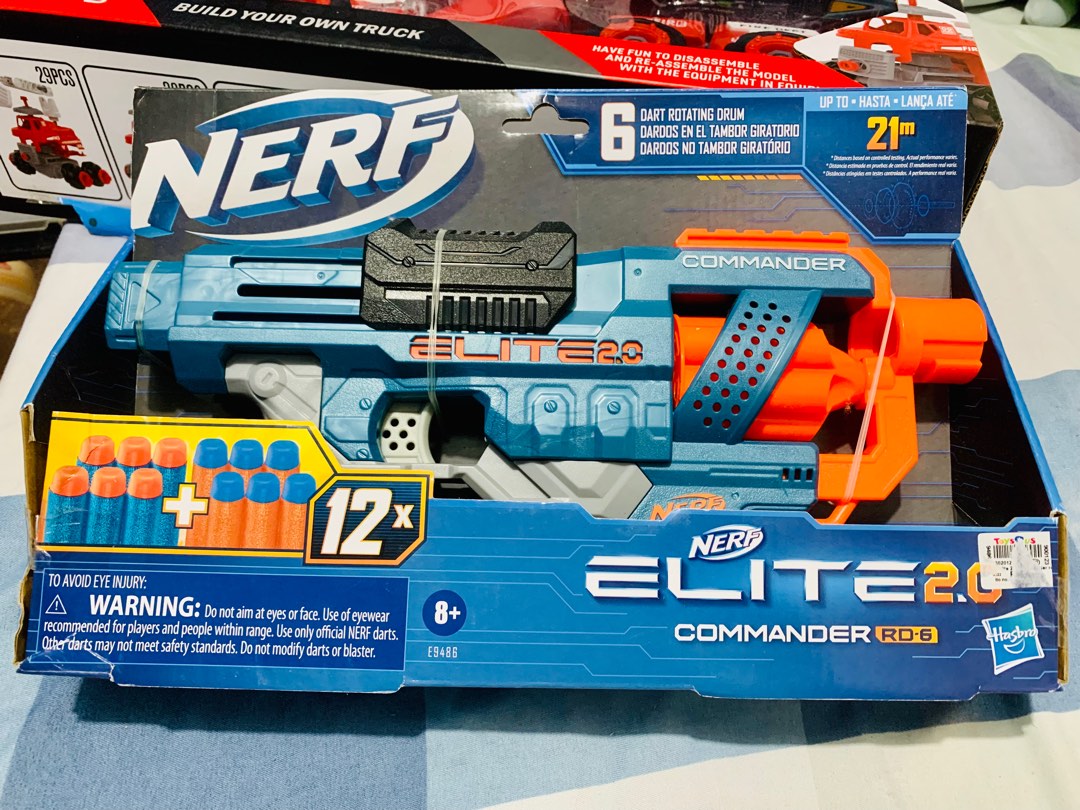 Nerf elite 2.0 commander rd-6, Hobbies & Toys, Toys & Games on Carousell
