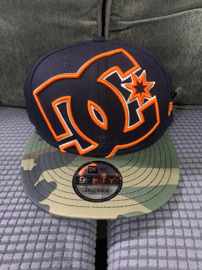 NEW ERA X DC CAMOUFLAGE SNAPBACK CAP, Men's Fashion, Watches ...