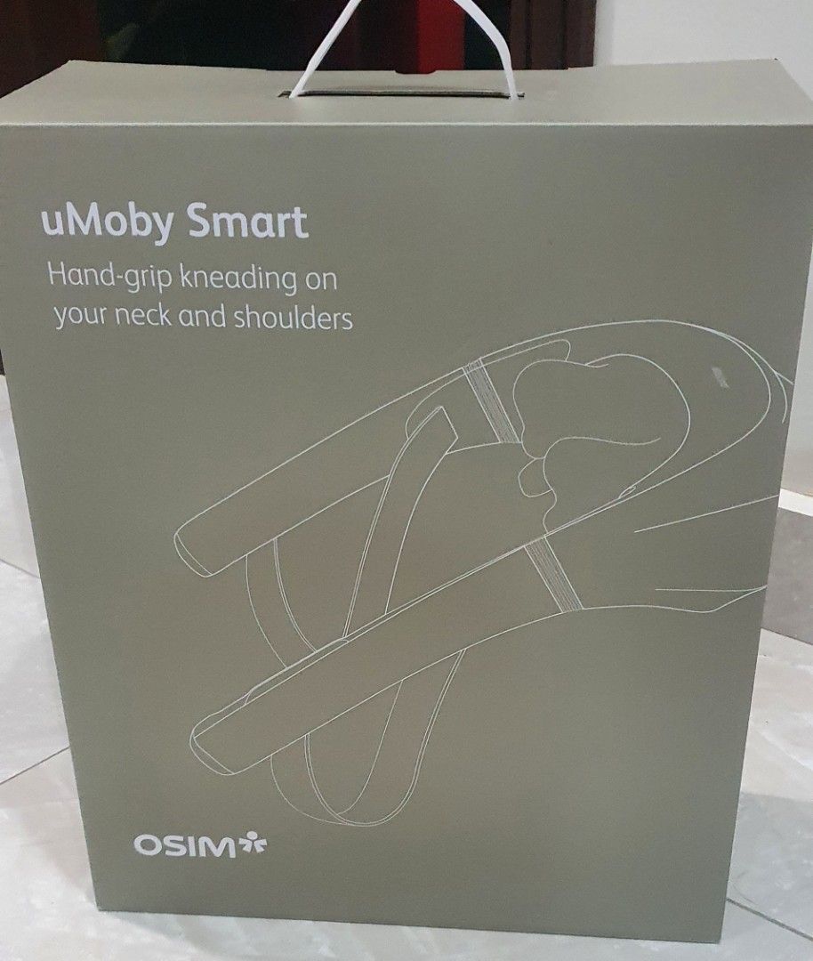 NEW: OSIM uMoby Smart Neck and Shoulder Massager, Health & Nutrition ...