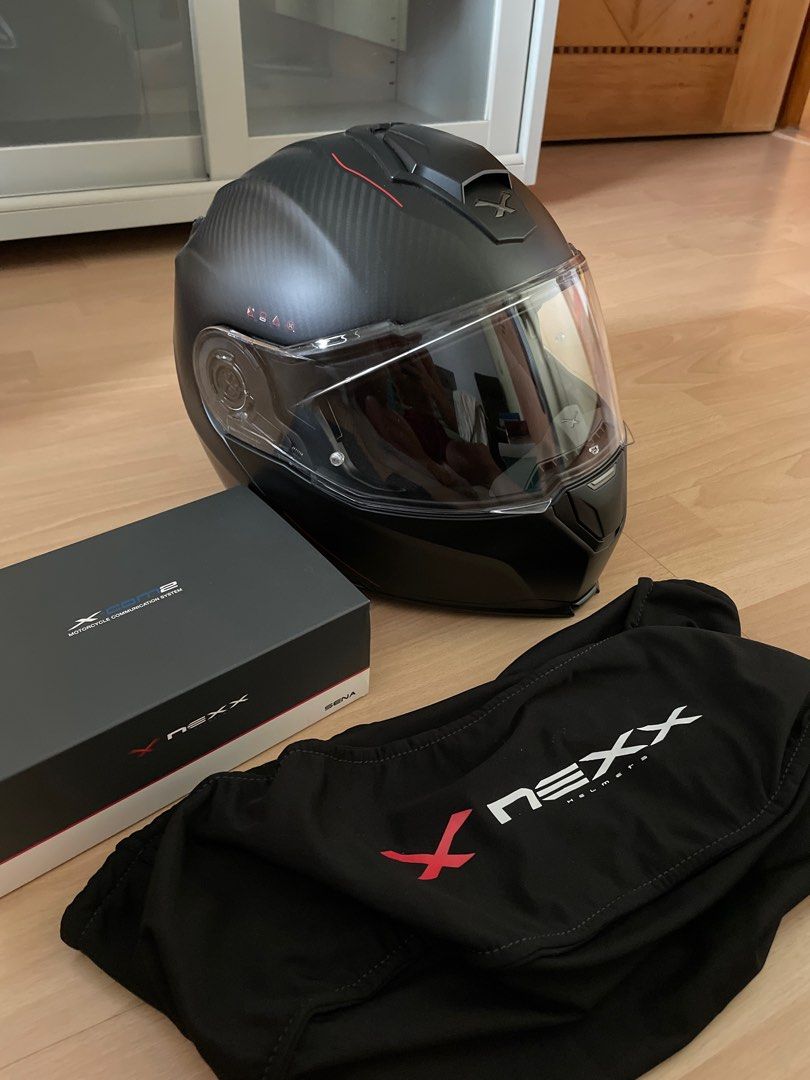 Nexx X.Vilitur Carbon Zero + X-Com 2 Bluetooth System, Motorcycles ...