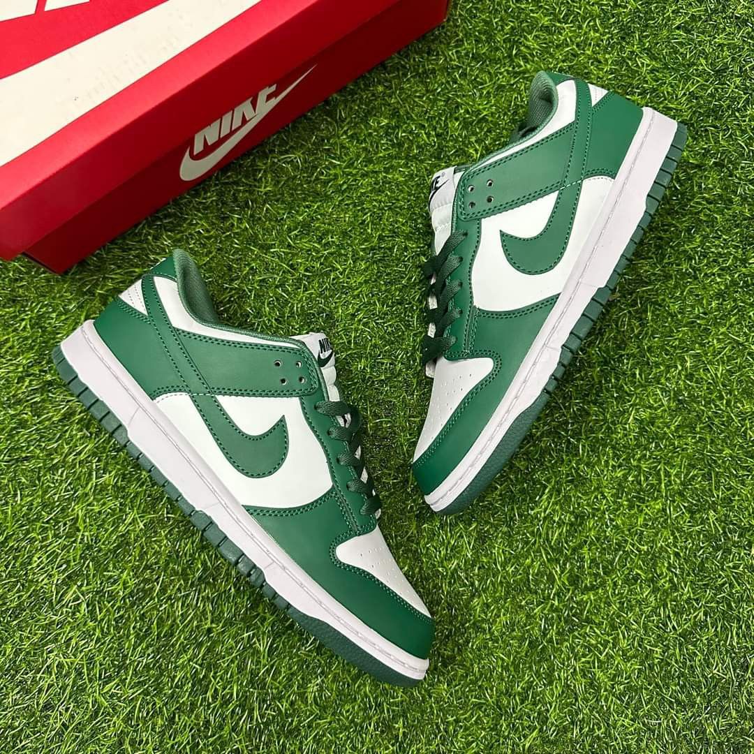 Nike Dunk Low 'Varsity Green' For Men and Women, Men's Fashion ...