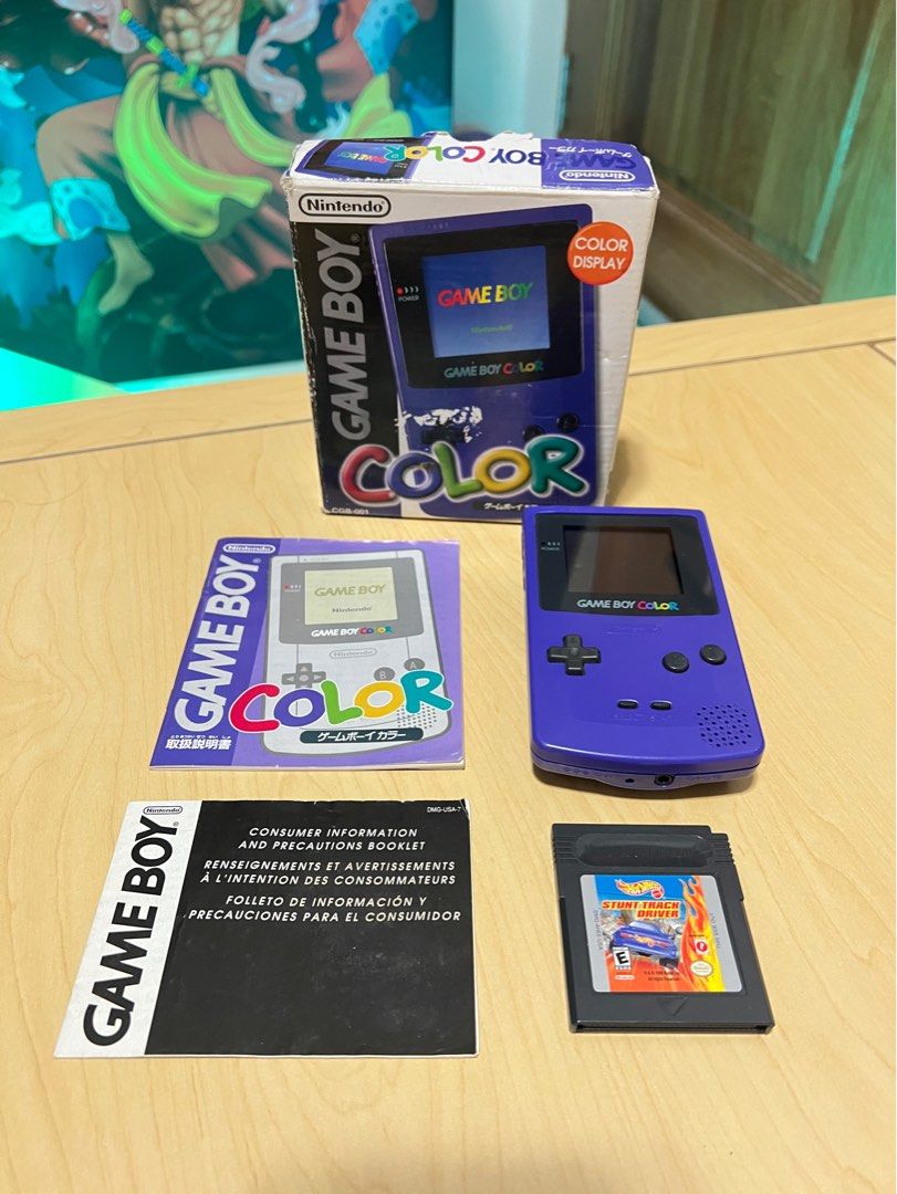 Nintendo Gameboy Color(Grape), Video Gaming, Video Game Consoles ...