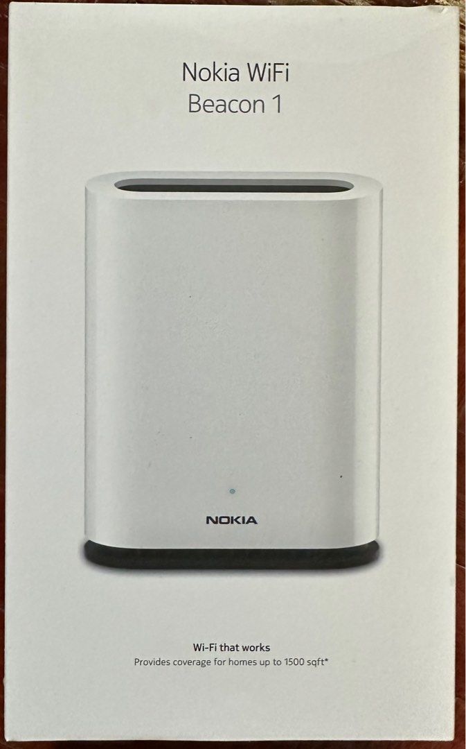 Nokia WiFi Beacon 1 mesh router, Computers & Tech, Parts & Accessories ...