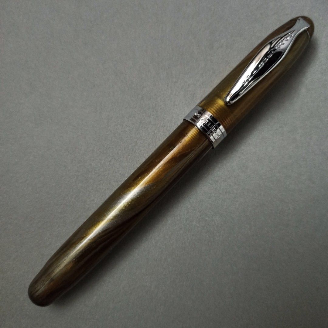 Noodler's Ahab Flex Nib Fountain Pen - Apache Tortoise, Hobbies & Toys ...