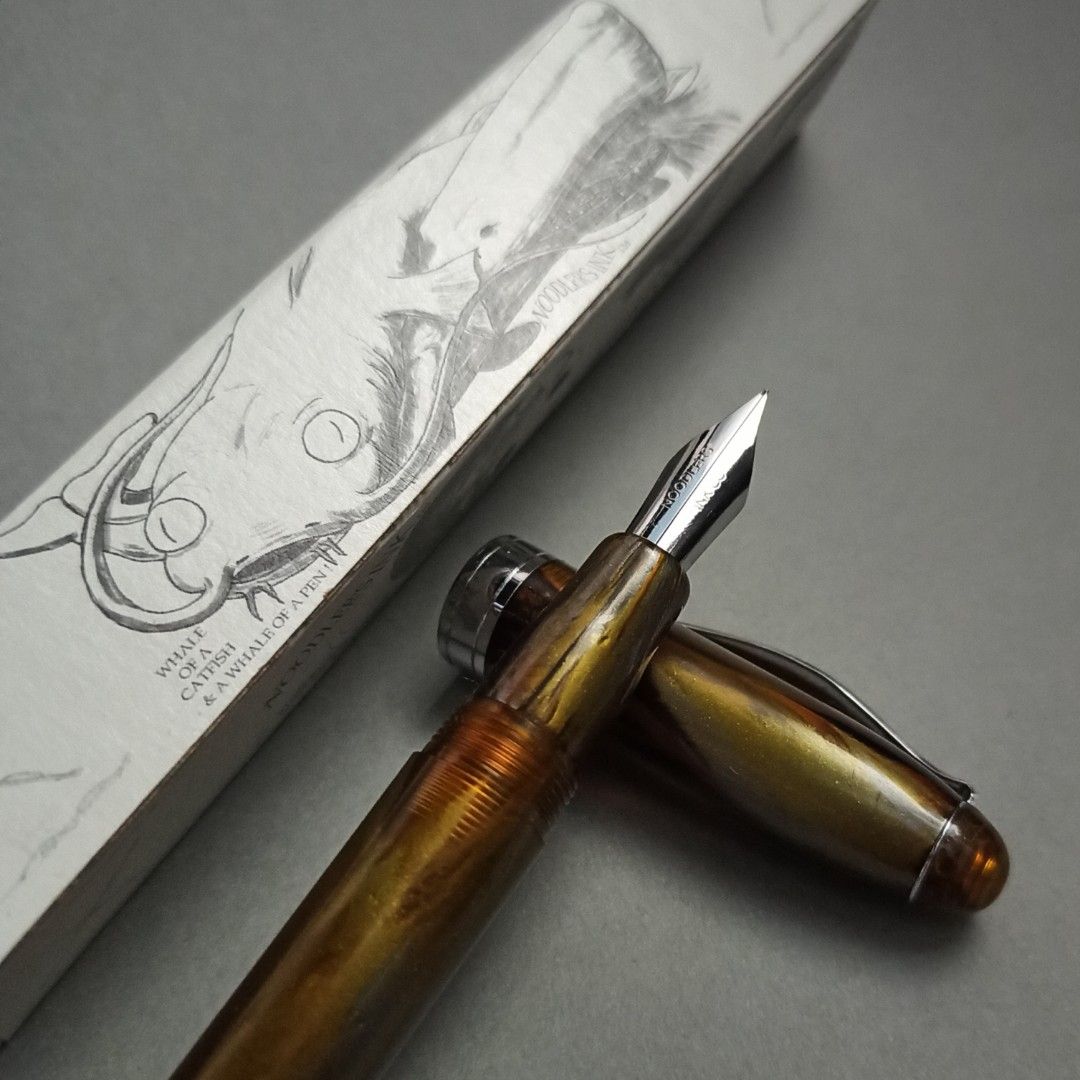 Noodler's Ahab Flex Nib Fountain Pen - Apache Tortoise, Hobbies & Toys ...