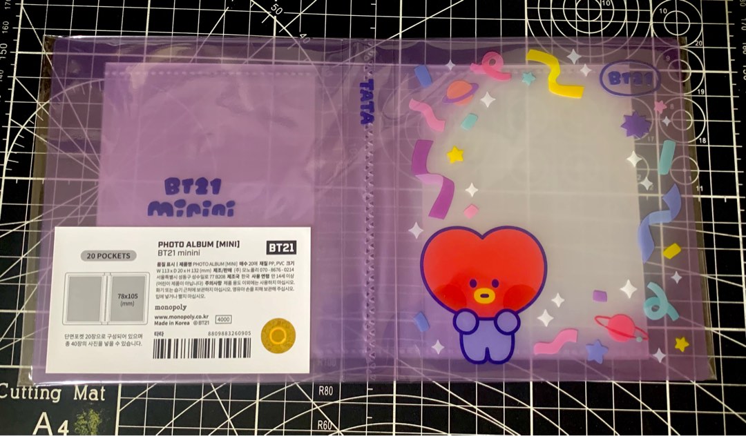 [Official] BT21 Tata Minini Photo Album Mini BTS, Hobbies & Toys, Memorabilia & Collectibles, K ...