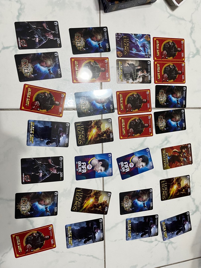 OG garena GS cards, Hobbies & Toys, Toys & Games on Carousell