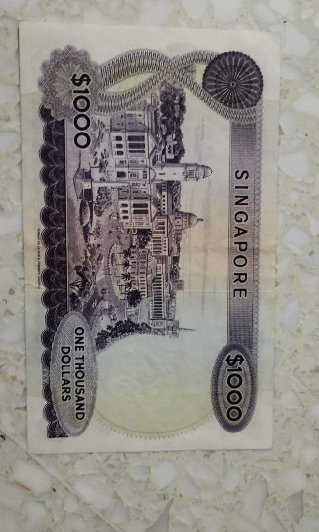 Old 1000 notes, Hobbies & Toys, Memorabilia & Collectibles, Currency on ...