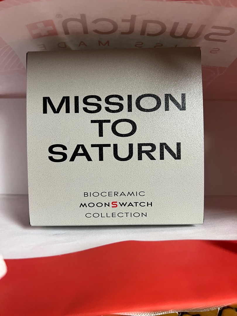 omega x swatch saturn, Men's Fashion, Watches & Accessories, Watches on ...