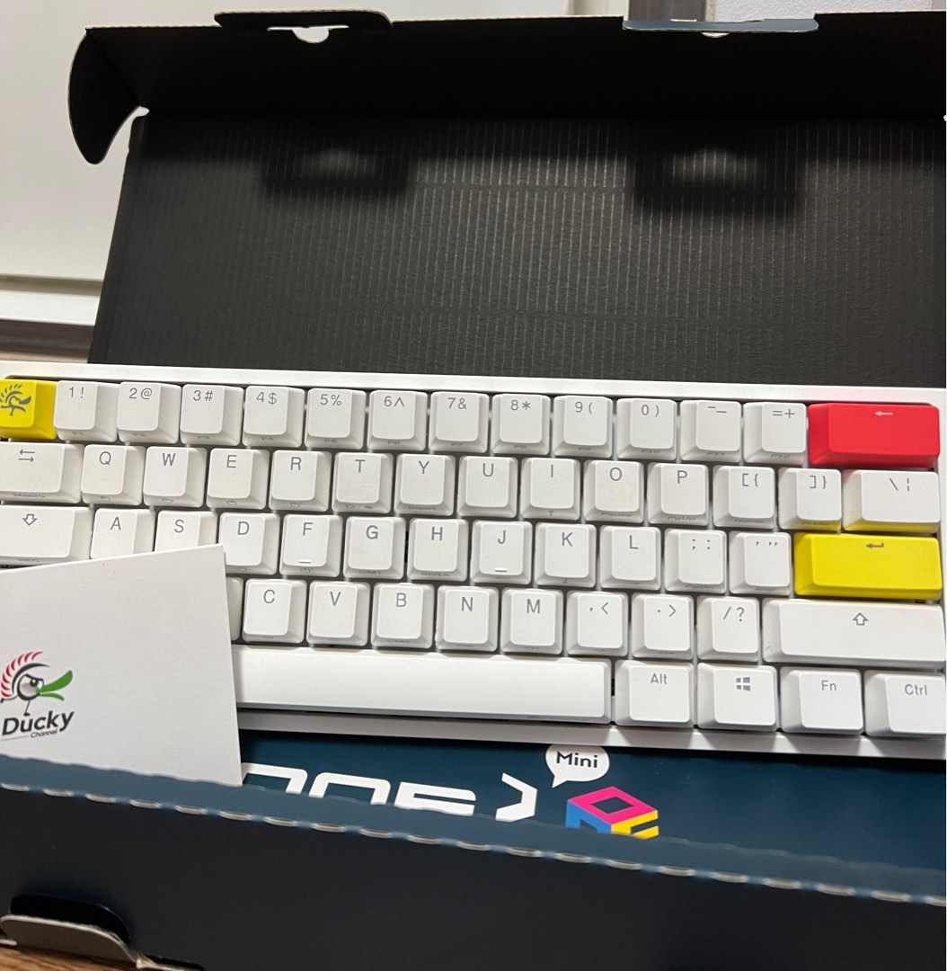 One2 mini Ducky keyboard, Computers & Tech, Parts & Accessories, Computer Keyboard on Carousell