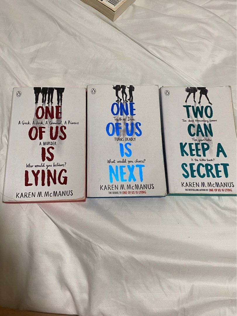 one of us is lying (BUY AS SET FOR DISCOUNT!), Hobbies & Toys, Books ...