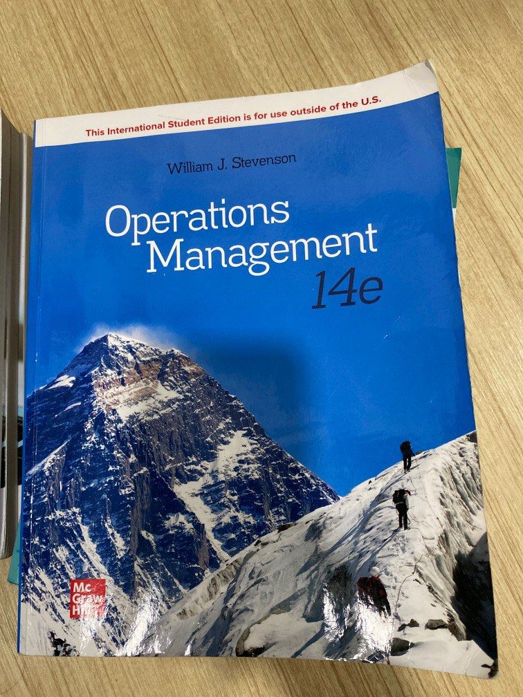 OPERATION MANAGEMENT 14 EDITION, Hobbies & Toys, Books & Magazines ...