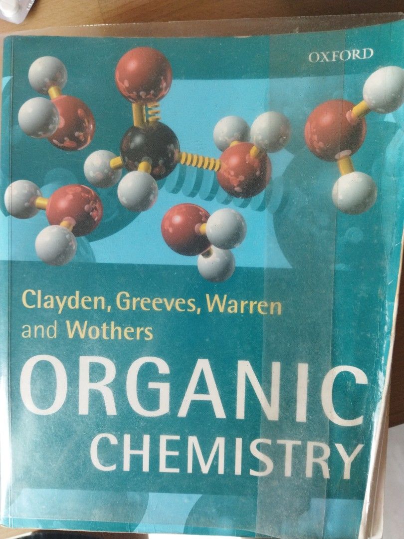 Organic Chemistry Textbook (Clayden), Hobbies & Toys, Books & Magazines ...