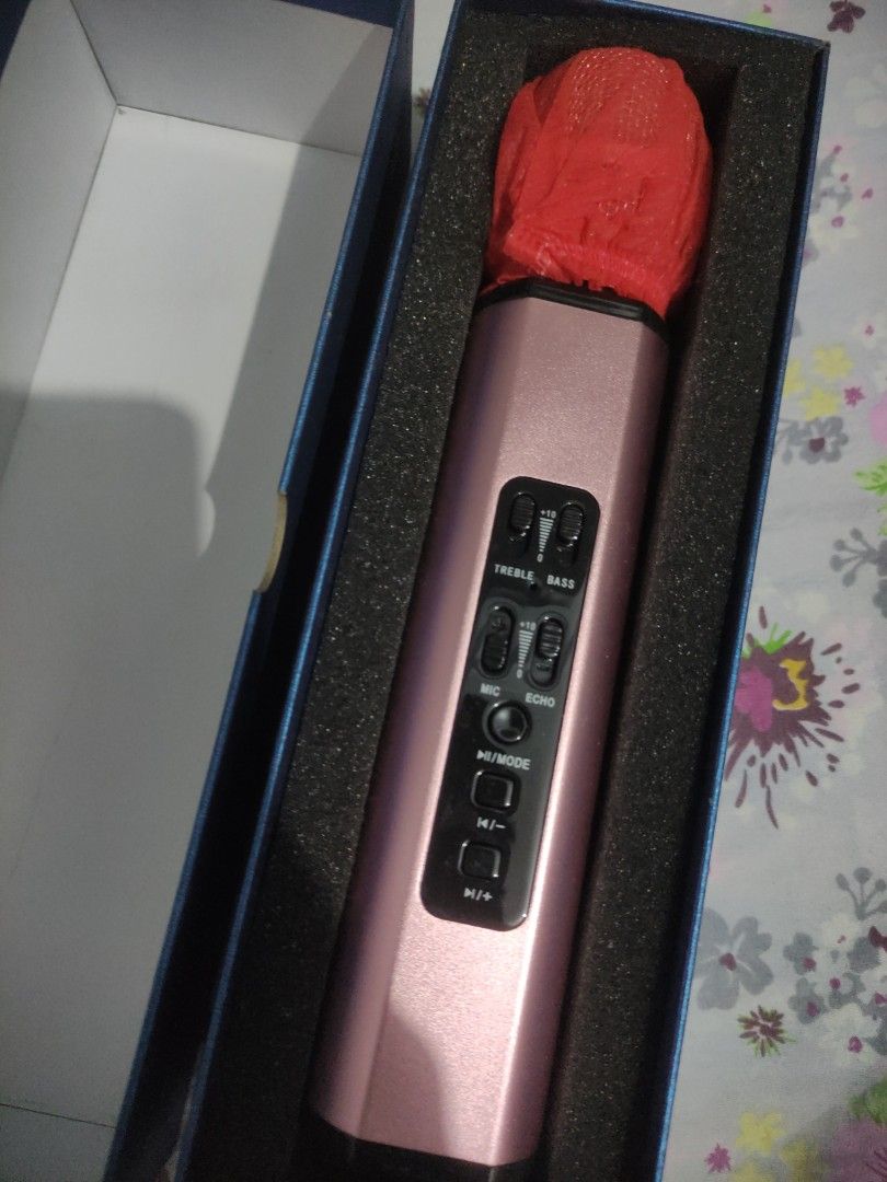 Original Bluetooth Microphone Karaoke High Quality Speaker, Audio ...