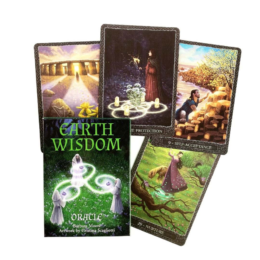 [Original] Earth Wisdom 44 Oracle Cards with Guidebook, Hobbies & Toys ...