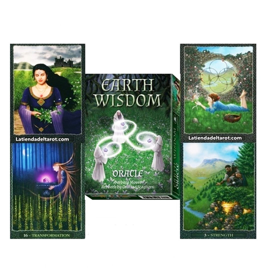 [Original] Earth Wisdom 44 Oracle Cards with Guidebook, Hobbies & Toys ...