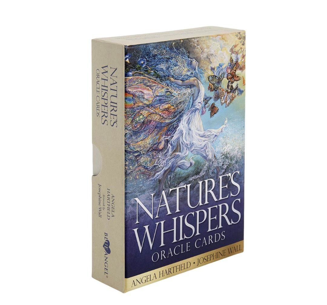 [Original] Nature's Whispers 50 Oracle Cards with Guidebook, Hobbies ...