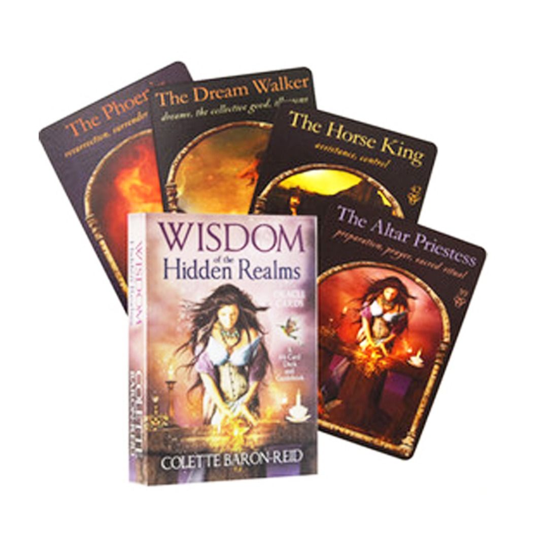 [Original] Wisdom of the Hidden Realms 44 Oracle Cards and 119-page ...