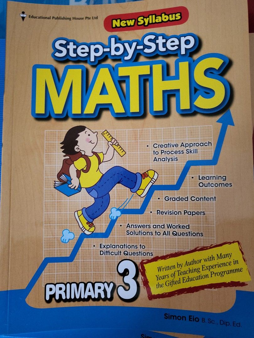 P3 Step by Step Maths, Hobbies & Toys, Books & Magazines, Assessment ...