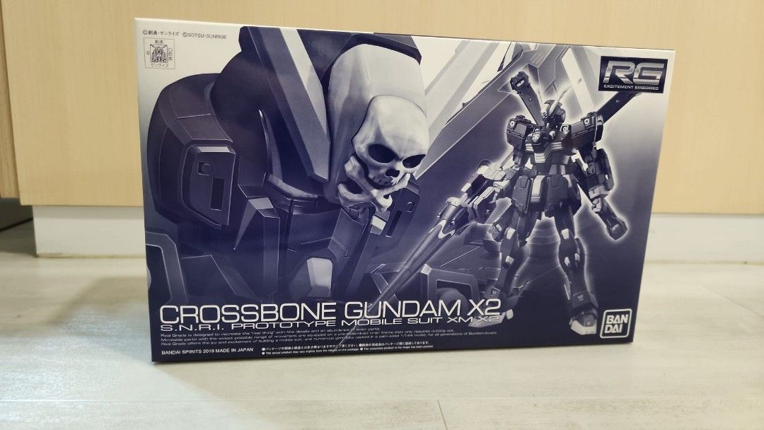 P Bandai RG Crossbone Gundam X2, Hobbies & Toys, Toys & Games on Carousell