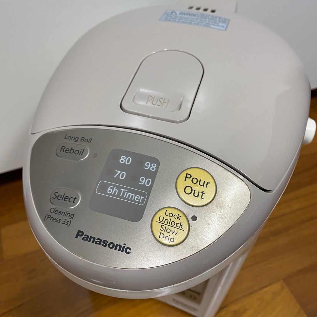 Panasonic Hot Water Pot NC-EG3000, TV & Home Appliances, Kitchen ...
