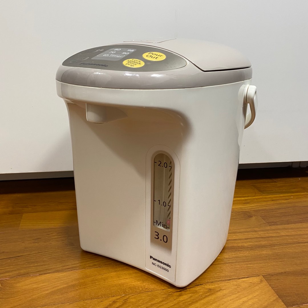 Panasonic Hot Water Pot NC-EG3000, TV & Home Appliances, Kitchen ...