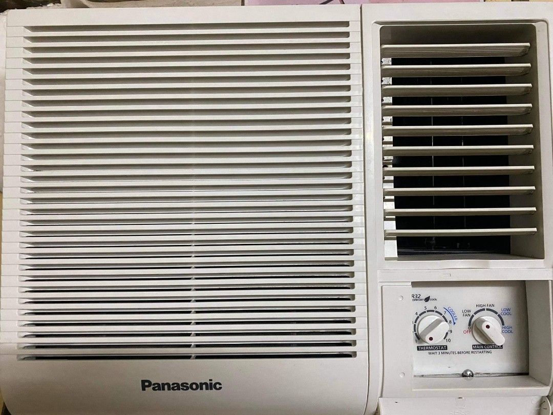 Panasonic Window Type Aircon 0.5hp (Non-inverter), TV & Home Appliances ...