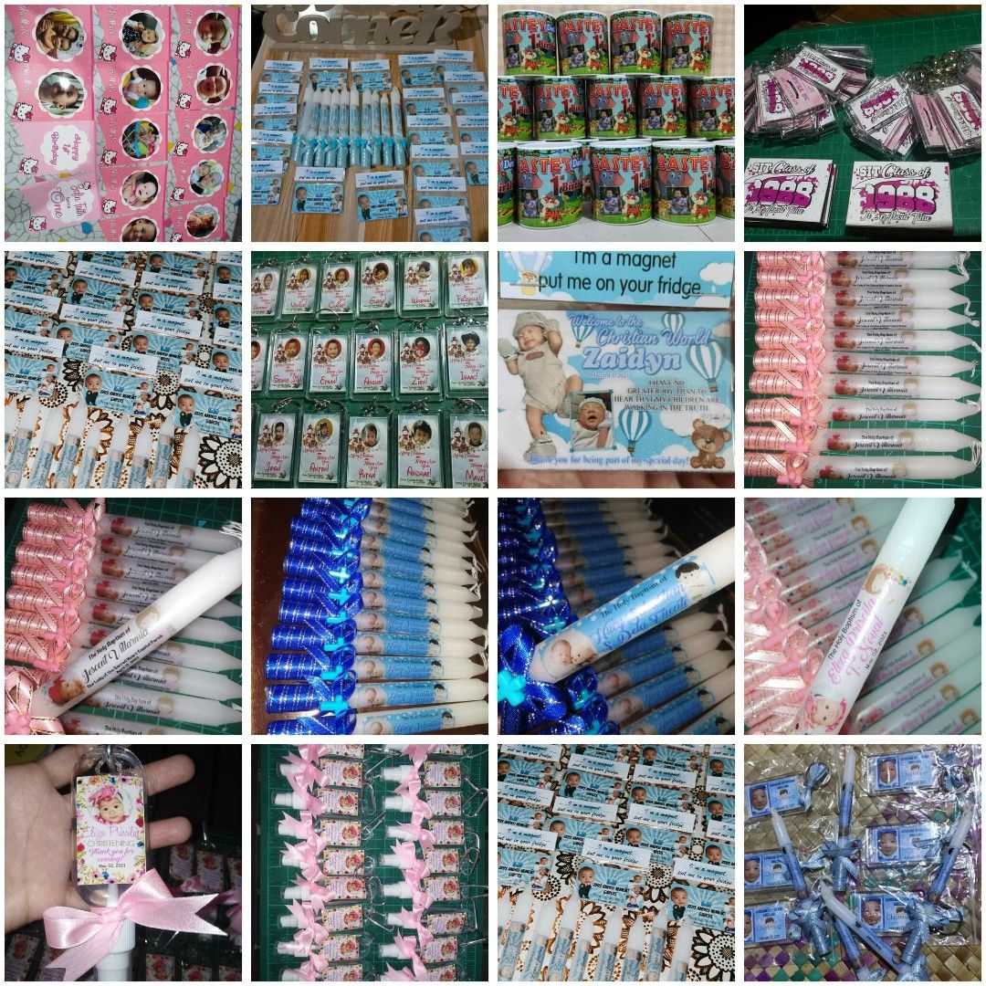 Party Souvenirs (Personalized/ Customized souvenirs), Hobbies & Toys ...