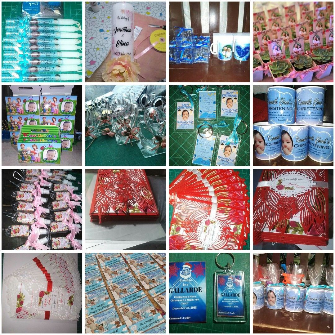 Party Souvenirs (Personalized/ Customized souvenirs), Hobbies & Toys ...