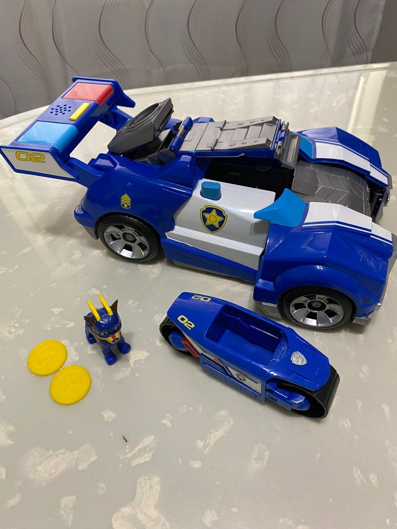 Paw patrol chase transforming city cruiser, Hobbies & Toys, Toys ...