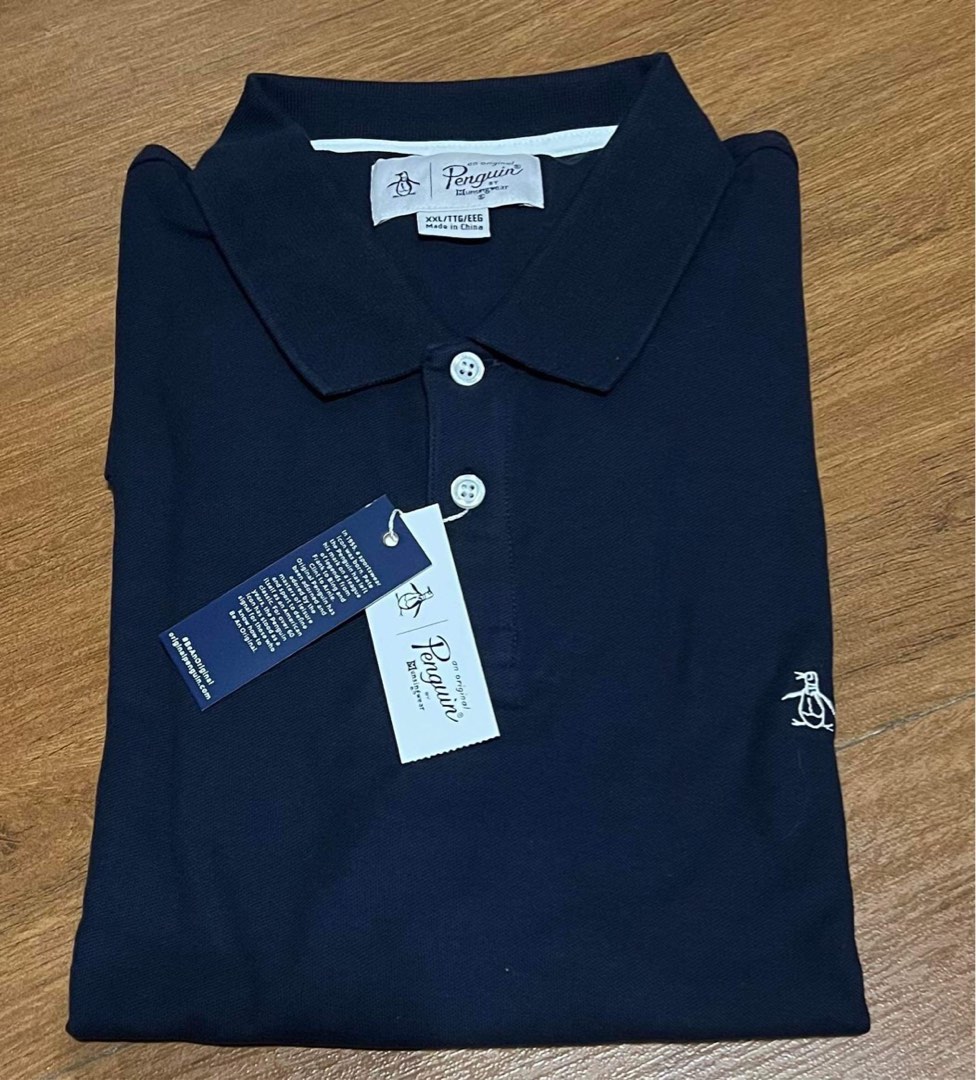 PENGUIN POP UP POLO SHIRT - TOTAL ECLIPSE ( Navy Blue), Men's Fashion ...