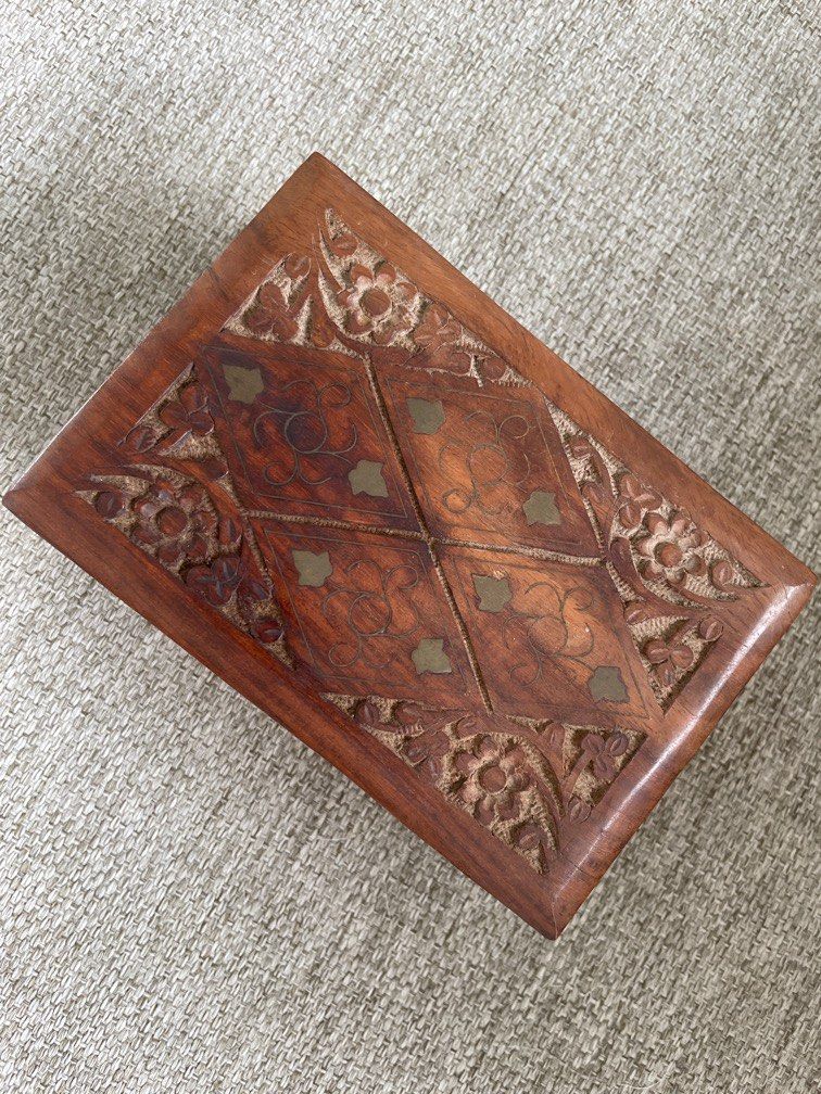 Peranakan wooden box, Furniture & Home Living, Home Decor, Other Home ...