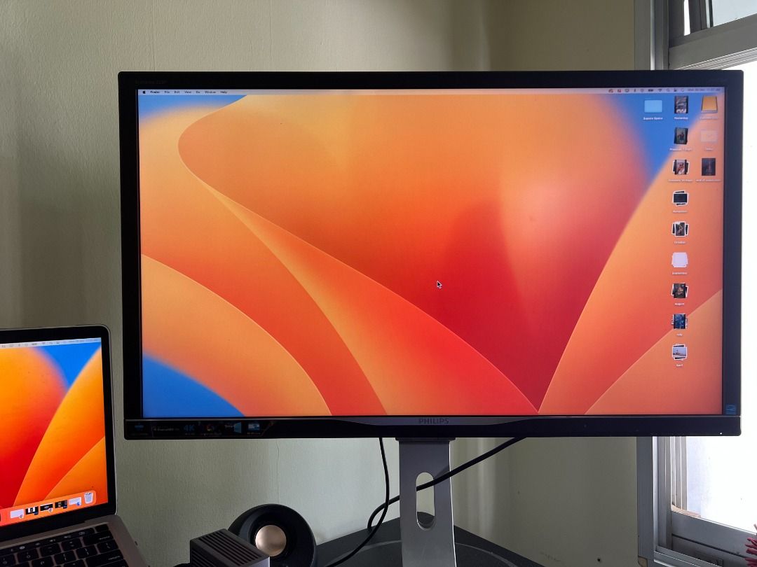 Philips PHI-328P6VUBREB Brilliance USB-C Dock 4K UHD LCD Monitor, 31.5 ...