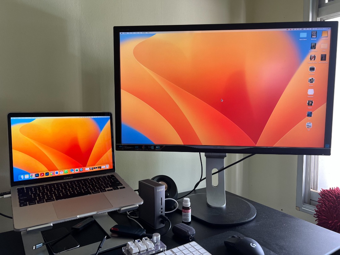 Philips PHI-328P6VUBREB Brilliance USB-C Dock 4K UHD LCD Monitor, 31.5 ...