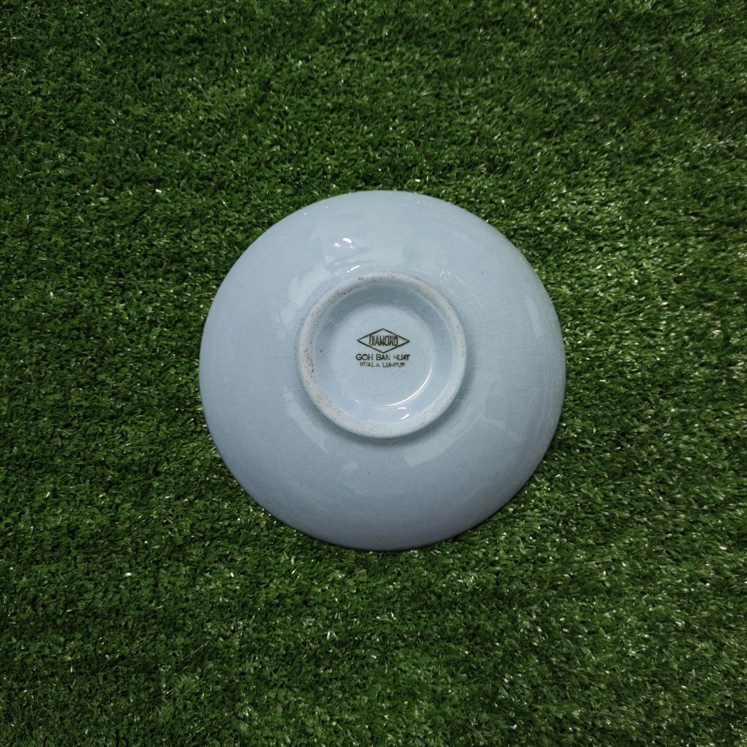 Piring Cawan Kopitiam 60an 70an Antique Vintage Goh Ban Huat Malaysia ...