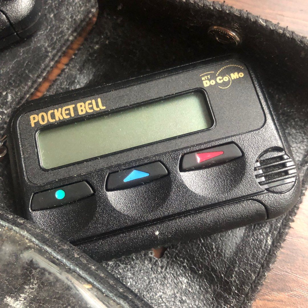 Pocketbell pager, Hobbies & Toys, Memorabilia & Collectibles, Vintage ...