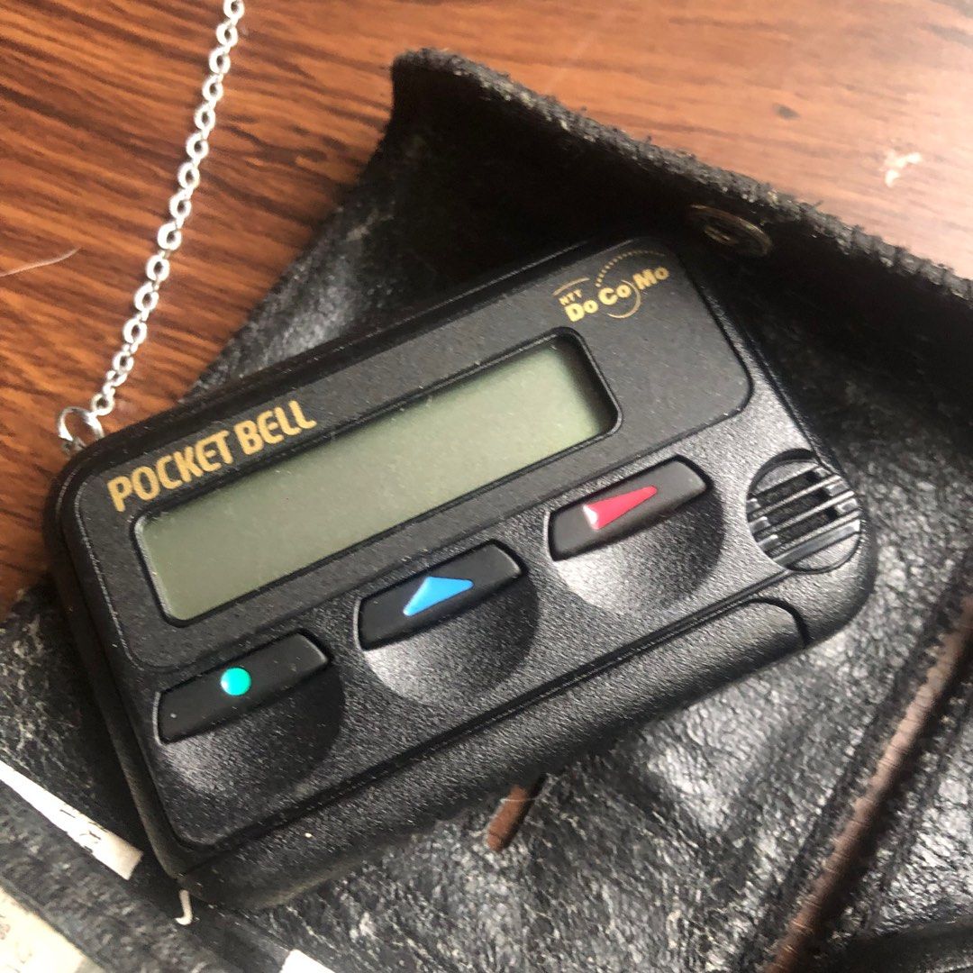 Pocketbell pager, Hobbies & Toys, Memorabilia & Collectibles, Vintage ...