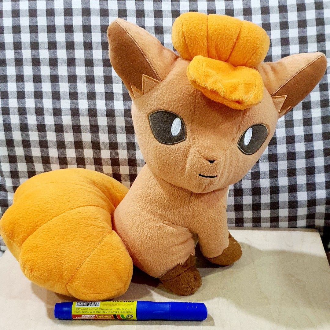 Pokemon Vulpix plush 27cm, Hobbies & Toys, Toys & Games on Carousell