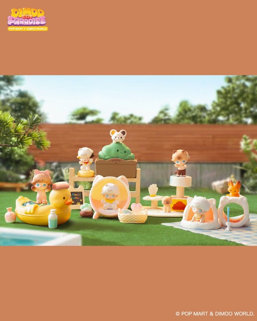 POP MART Dimoo Cat Paradise Series (Preorder), Hobbies & Toys, Toys ...