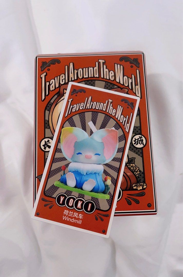 Popmart : Yoki travel around the world - windmill, Hobbies & Toys, Toys ...