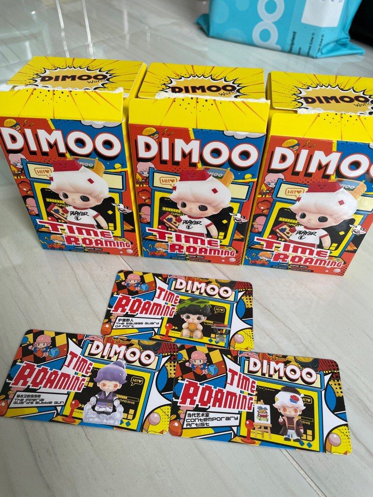 PopMart: Dimoo Time Roaming, Hobbies & Toys, Toys & Games on Carousell