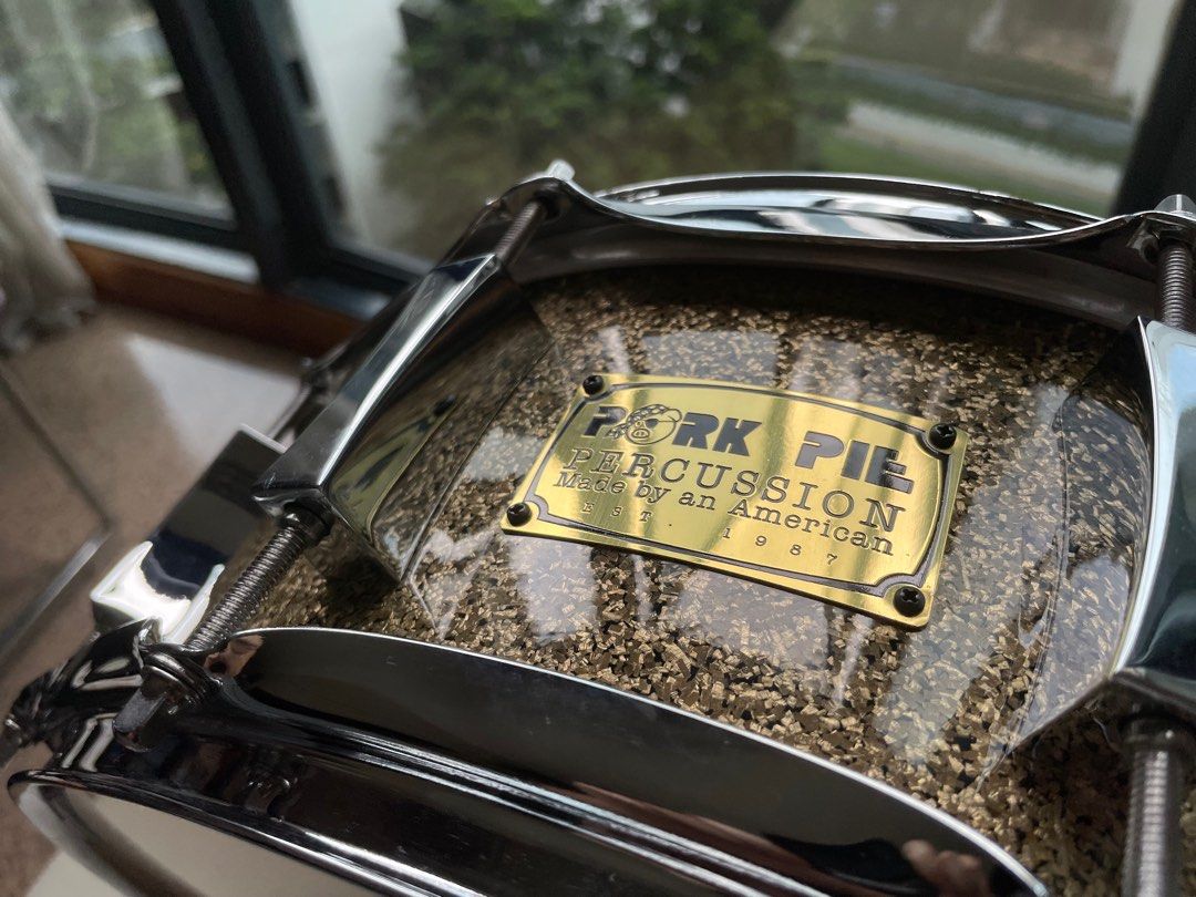 Pork Pie snare drum | Bettis B20 maple | 14x5.5, Hobbies & Toys, Music ...